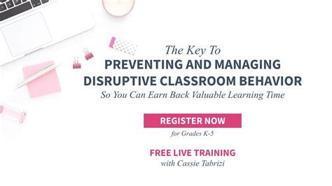 The Key To Preventing And Managing Disruptive Classroom Behavior