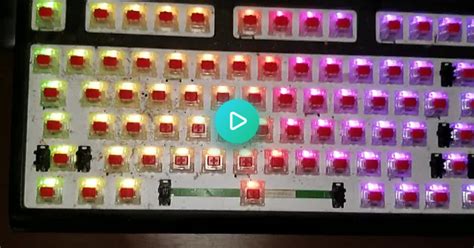 Replacing My Corsair Strafe Rgb Keycaps With Hyperx Pudding Keycaps
