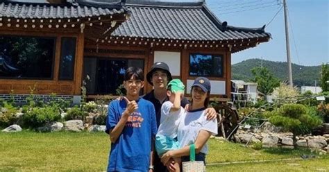 강경준♥장신영 미소년 된 17세 아들과 함께 장신 가족