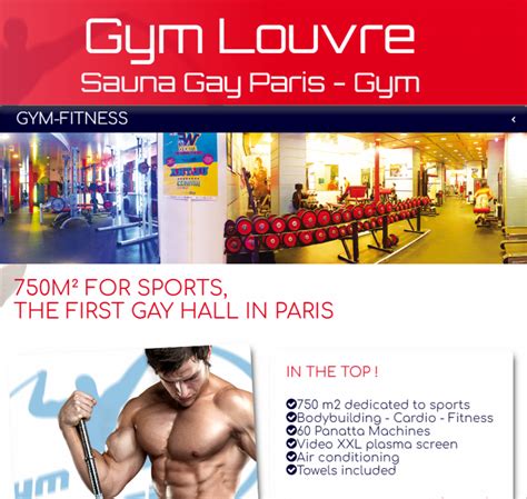 Gay Louvre Paris France Gym Sauna Xzone Gay Villager Getaways
