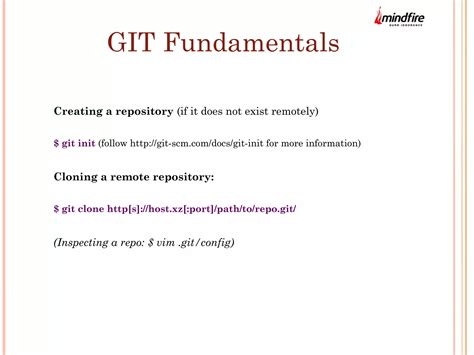 Git And Fundamentals Ppt
