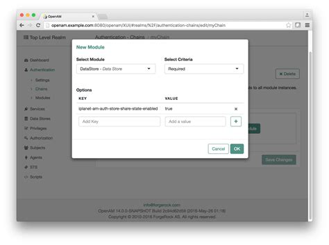 Defining Authentication Services Open Identity Platform Documentation