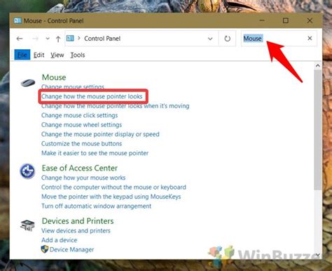 How To Change Your Mouse Cursor Size Or Use A Custom Cursor In Windows 10 WinBuzzer