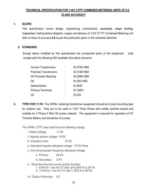 11kv Ct And Pt Pdf Transformer Electromagnetism