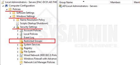 How To Add Local Administrators Via Gpo Group Policy