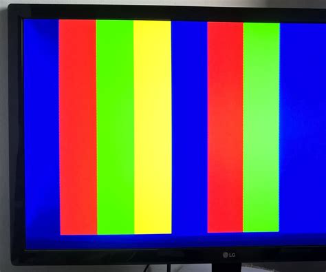 Arduino Vga Color Bars Generator