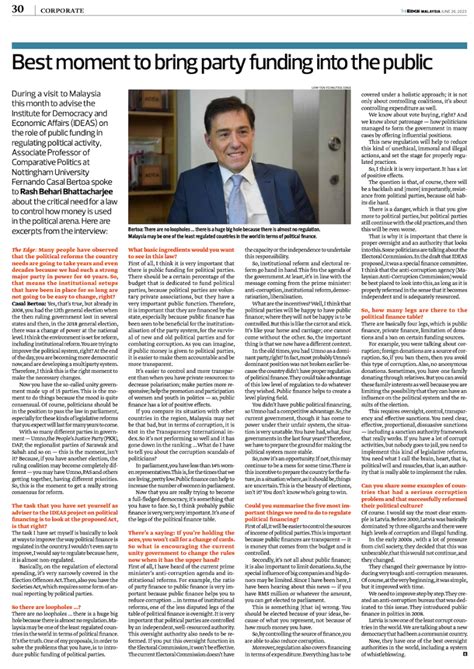 Newspaper Interview Who Governs Europe