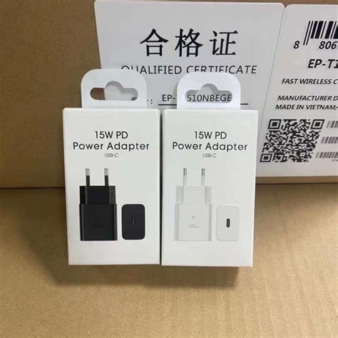 Fast Charging Type C Wall Charger For Samsung S Note Note Usb C W Pd Power Adapter Eu