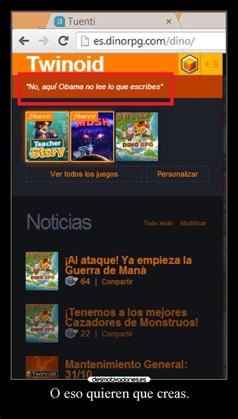 Imágenes Y Carteles De Twinoid Desmotivaciones