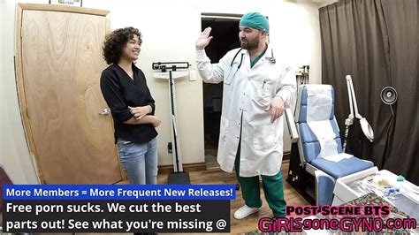 Curly Cutie Brooklyn Rossi Gets 1st Ever Gyno Exam From Doctor Tampa Full Movie Only At