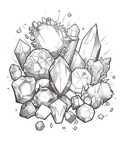 Premium AI Image Graphic Of Gems
