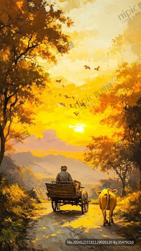 Ai创作图黄昏场景插画 秋天风景插画 插画夕阳下 插画夕阳 手绘原创插画秋天 古风秋天景色插画 荒野黄昏插画 金色秋景风景画 插画落日 乡村场景插画 秋天美景插画 秋季风景插画 秋天黄昏背影