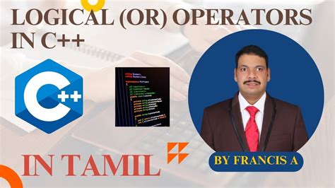 Logical Or Operators In C In Tamil Computer 360 Francisa Youtube