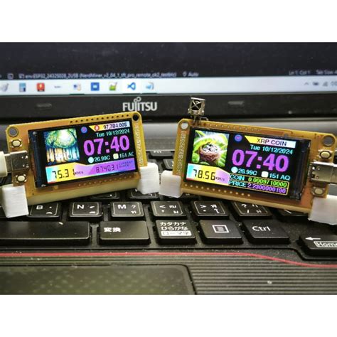 [75kh S] Nerd Miner เครื่องชุดบิทคอยน์ เครื่องขุดคริปโต เครื่องขุดเหรียญ Solo Btc Lottery