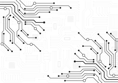 Premium Vector Circuit Technology Background With Hi Tech Digital