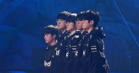 한타 초격차 선보인 T1 Wbg 상대 1세트 낙승 롤드컵