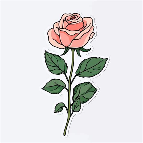 Rose Vector Cute Premium Ai Generated Vector