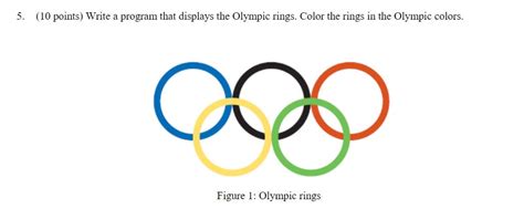 Solved 5 10 Points Write A Program That Displays The