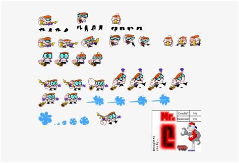 Dexter Sprites 560x480 Png Download Pngkit