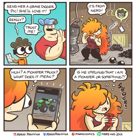 Nerd and Jock Marko Nerd and Jock comics の漫画