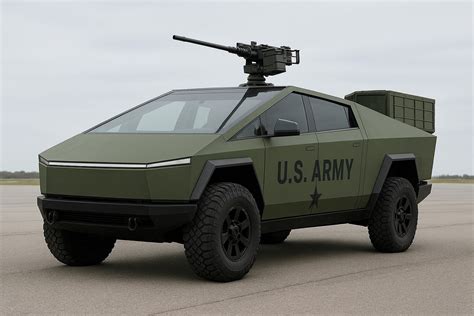 Le Tesla Cybertruck Pourrait Rejoindre Larmée Américaine Pour Servir