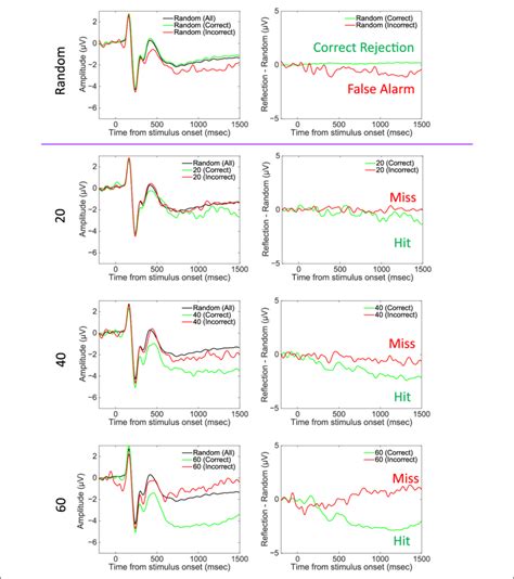 Regularity Task Erps From Correct And Incorrect Trials Grand Averaged