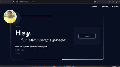Shanmuga Priya On Linkedin Im Started To Developing Portfolio Projects For My Career Growth Im