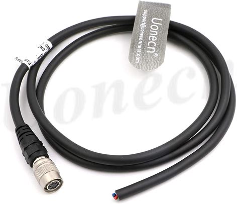 Amazon Com Industrial Camera Power Trigger IO Signal Cable 6 Pin Hirose Female Plug For Basler