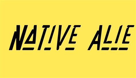 Native Alien Free Font