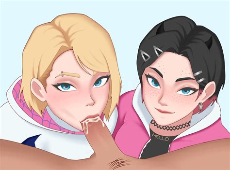 Post Clove Crossover Gwen Stacy Marvel Scarabeo Spider Gwen Spider Man Into The Spider