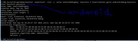 Android Google Sign In Error Status Statuscode Developer Error Resolution Null Stack Overflow