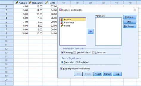 How To Create A Correlation Matrix In SPSS
