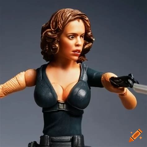Action Figure Of Alyssa Milano As The Charmed Commando