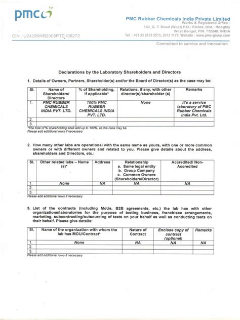 Declaration Nabl Pdf