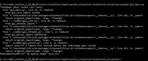 Iwrl6432boost Python Visualizer Error Sensors Forum Sensors Ti