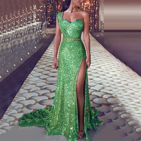 Idall Wedding Guest Dressesprom Dresses Women Sequin Prom Party Gown