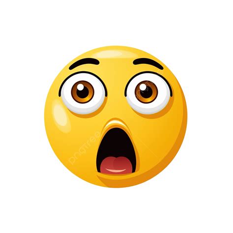 Cara De Emoji Sorprendido