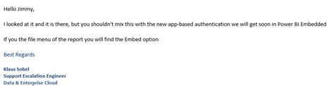 Solved Embed Secure Power Bi Reports Microsoft Fabric Community