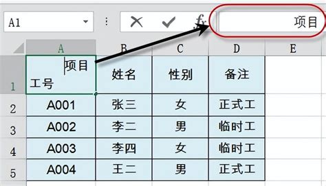 Excel表头斜线怎么弄（excel表格怎么画斜线） 天天办公网