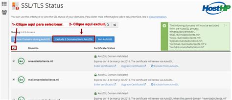 Configurando Auto SSL Manualmente HostHP
