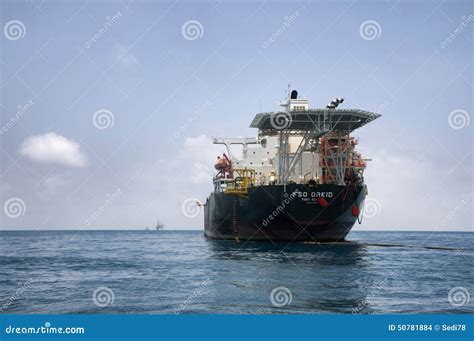 Floating Production Storage And Offloading Fpso Vessel Oil And Gas Indutry Editorial Image