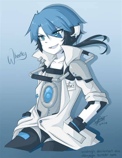 Wheatley Portal And 2 More Drawn By Sandragh Danbooru