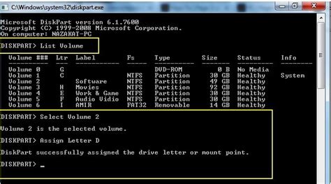 How To Hide Or Show Local Disk Drive Partition By Using Cmd Diskpart Computer Tips And Articles