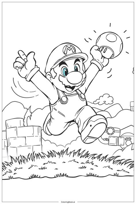dibujos de super mario para colorear e imprimir pdf free