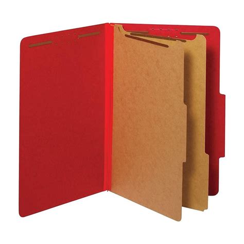 Pendaflex Pressboard Classification Folder 2 Dividers 2 12 Expansion