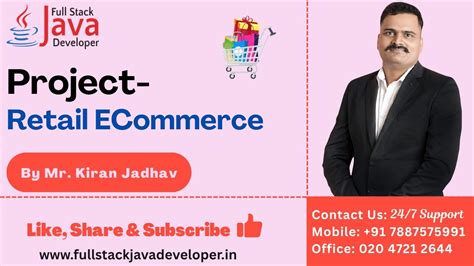 Retail Ecommerce Project Spring Boot With React Js Learn With Mr