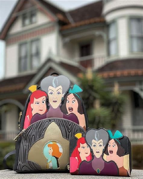 Disney Villains Scene Evil Stepmother And Stepsisters Backpack And