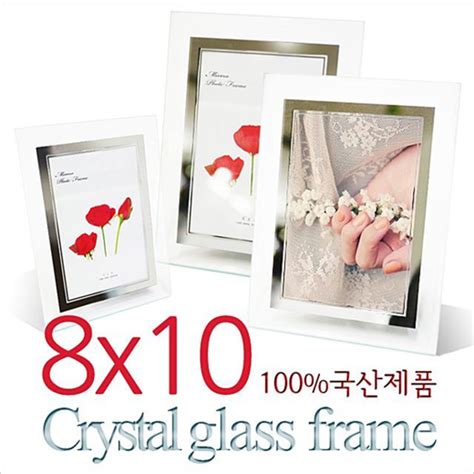 티몬월드 국산 크리스탈액자 8r8x10 유리액자 사진액자 가구인테리어