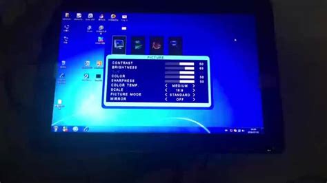 Oscy 7 Inch Small Monitor 1024x600monitor Hdmi Vga Av Tiny Monitor