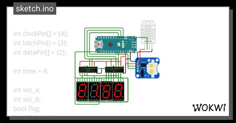 โปรเจคนาฬาริกา2 Wokwi Esp32 Stm32 Arduino Simulator